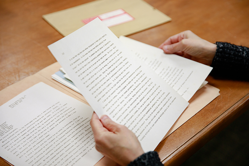 A Piece of History: MLK Letter from Birmingham Jail at UA's Special ...