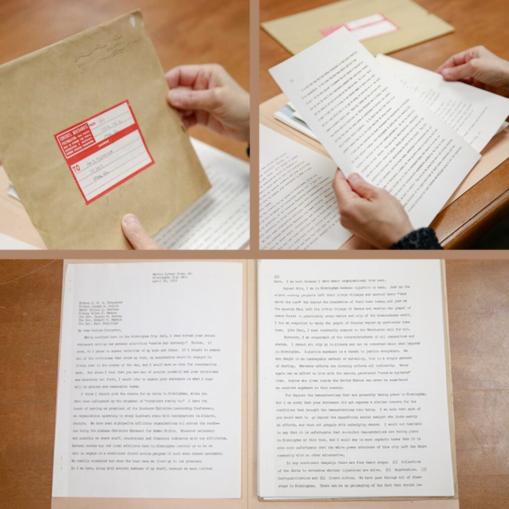 A Piece of History: Dr. Martin Luther King Jr.’s “Letter from ...