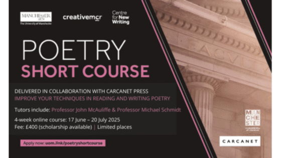 Poetry Short Course - Carcanet Press
