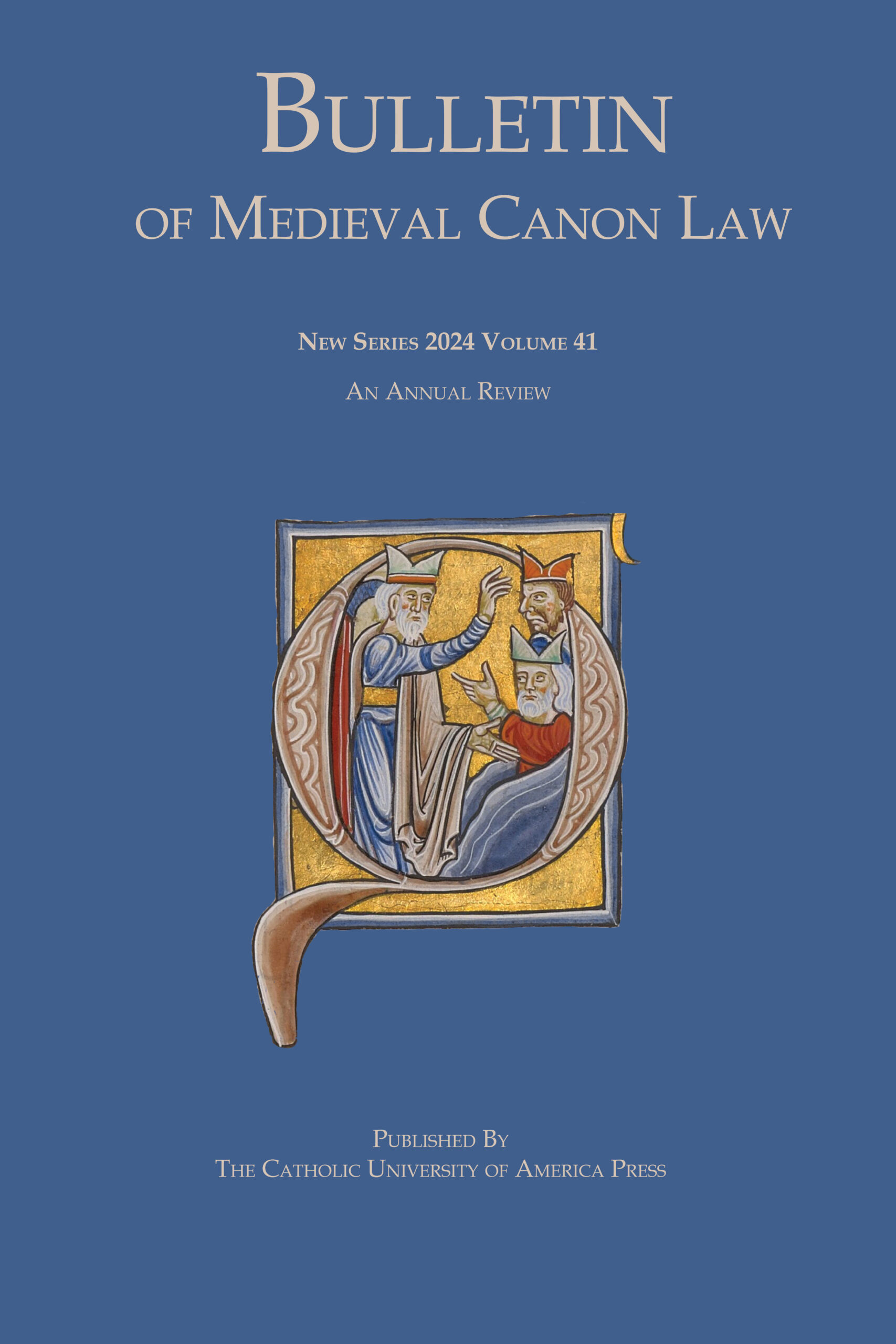 Bulletin of Medieval Canon Law - Catholic University of America Press