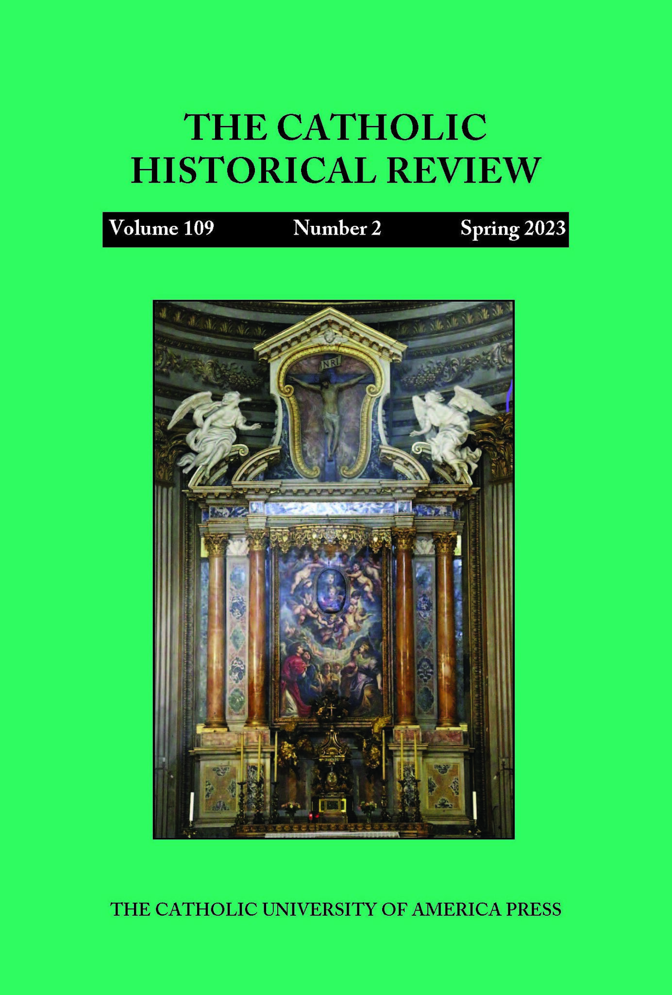 The Catholic Historical Review - Catholic University of America Press