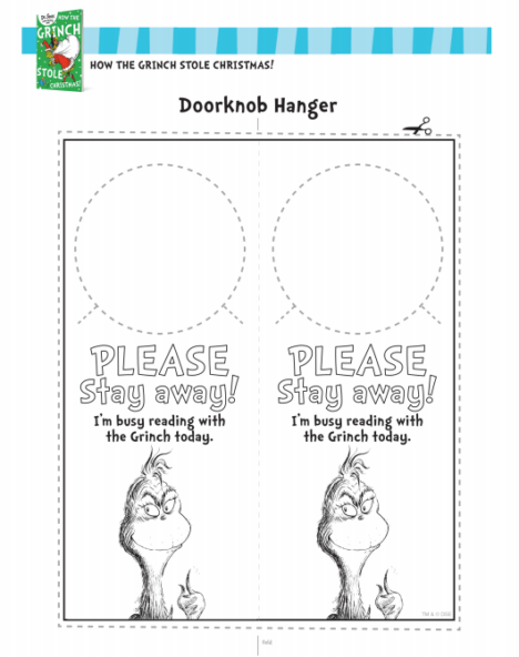 Merry Grinchmas: 12 Dr. Seuss Christmas Activity Sheets - HarperCollins ...