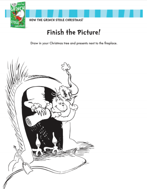 Merry Grinchmas: 12 Dr. Seuss Christmas Activity Sheets - HarperCollins ...