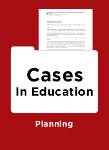 Strategic Planning at Wayne State University (A) - Harvard Education Press