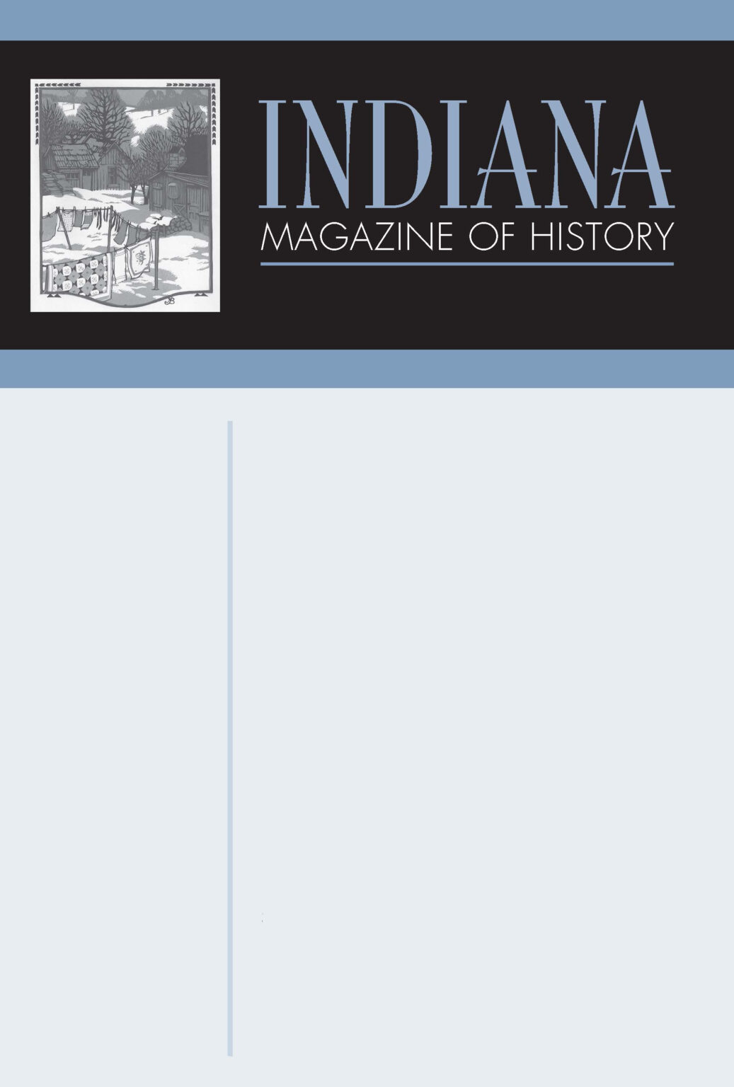Indiana Magazine of History - Indiana University Press