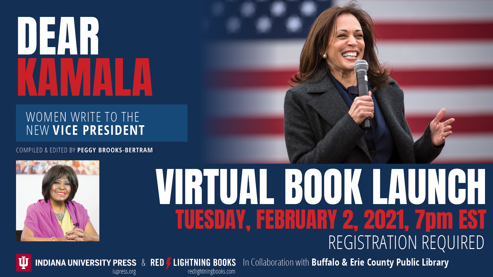 Dear Kamala: Women Write to The New Vice President Virtual Book Launch