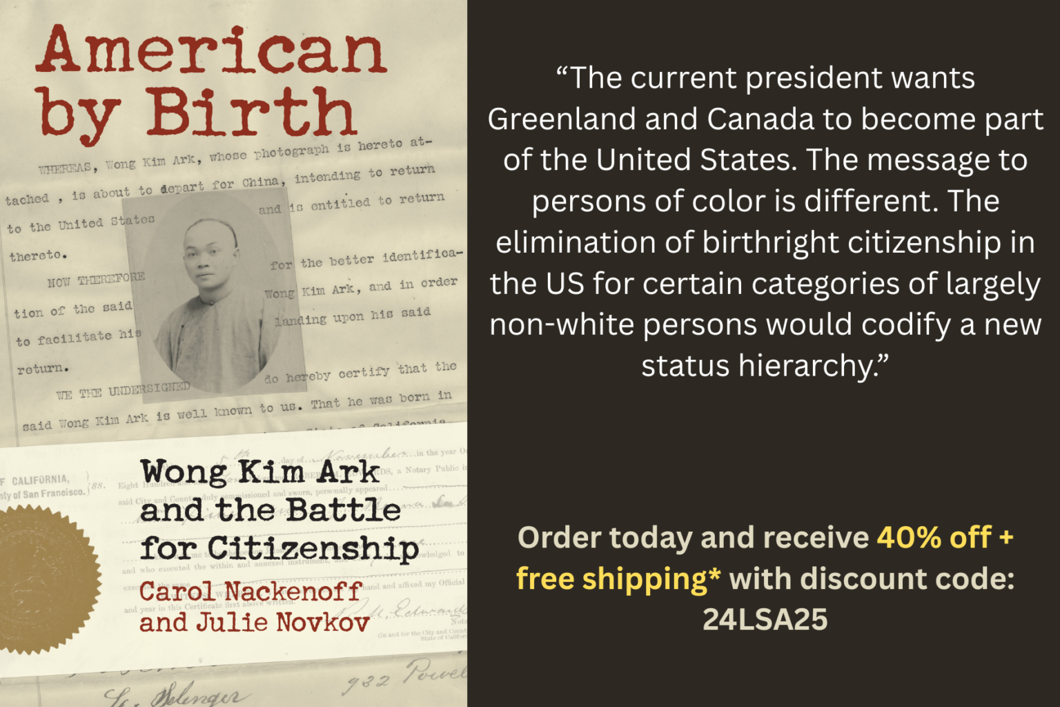 Immigration and Citizenship: Why the 1898 Wong Kim Ark Case is Relevant ...