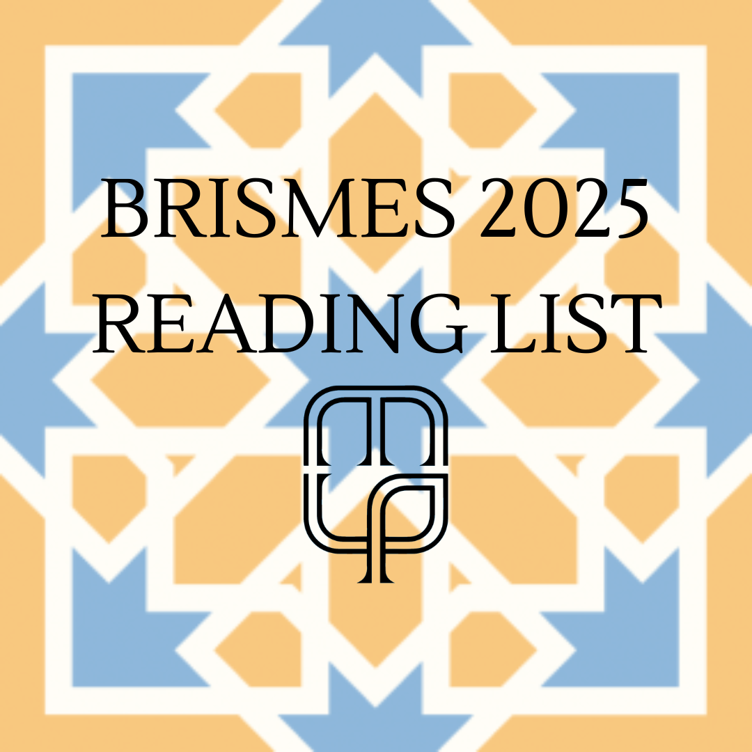 BRISMES 2025 Annual Conference Reading List - Manchester University Press
