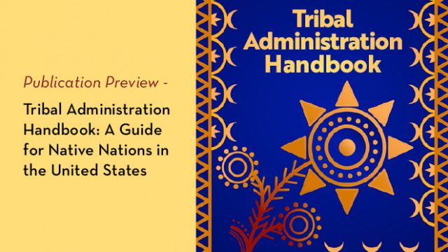 Building the Field of Tribal Administration - Michigan State University