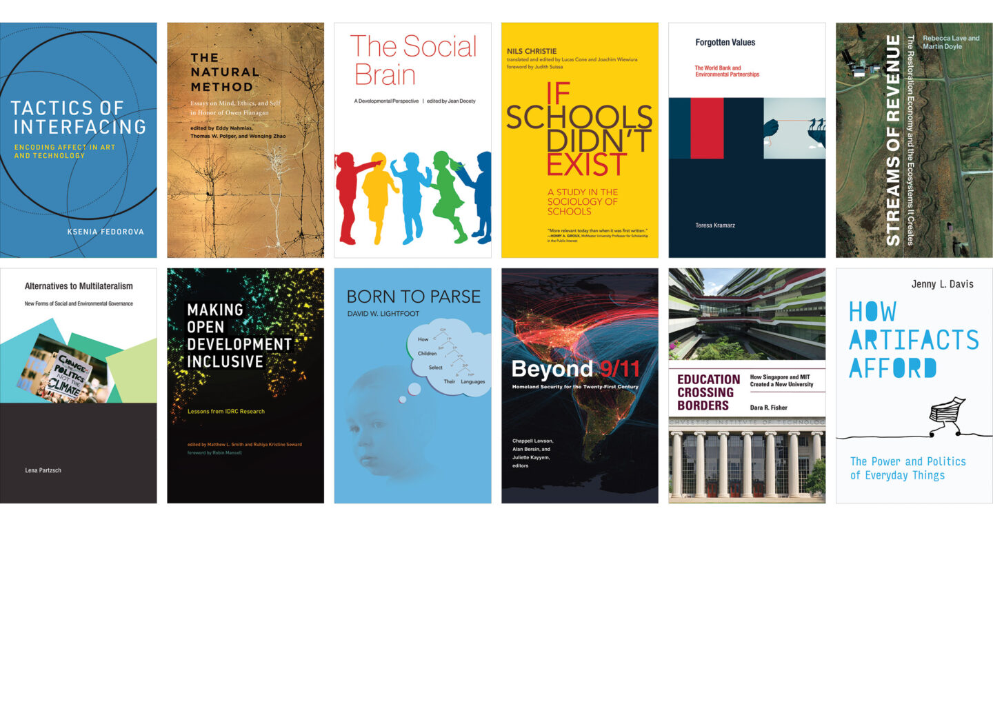 August Wrap Up: Academic books from the MIT Press