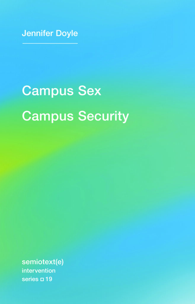 Five Minutes with Jennifer Doyle - MIT Press