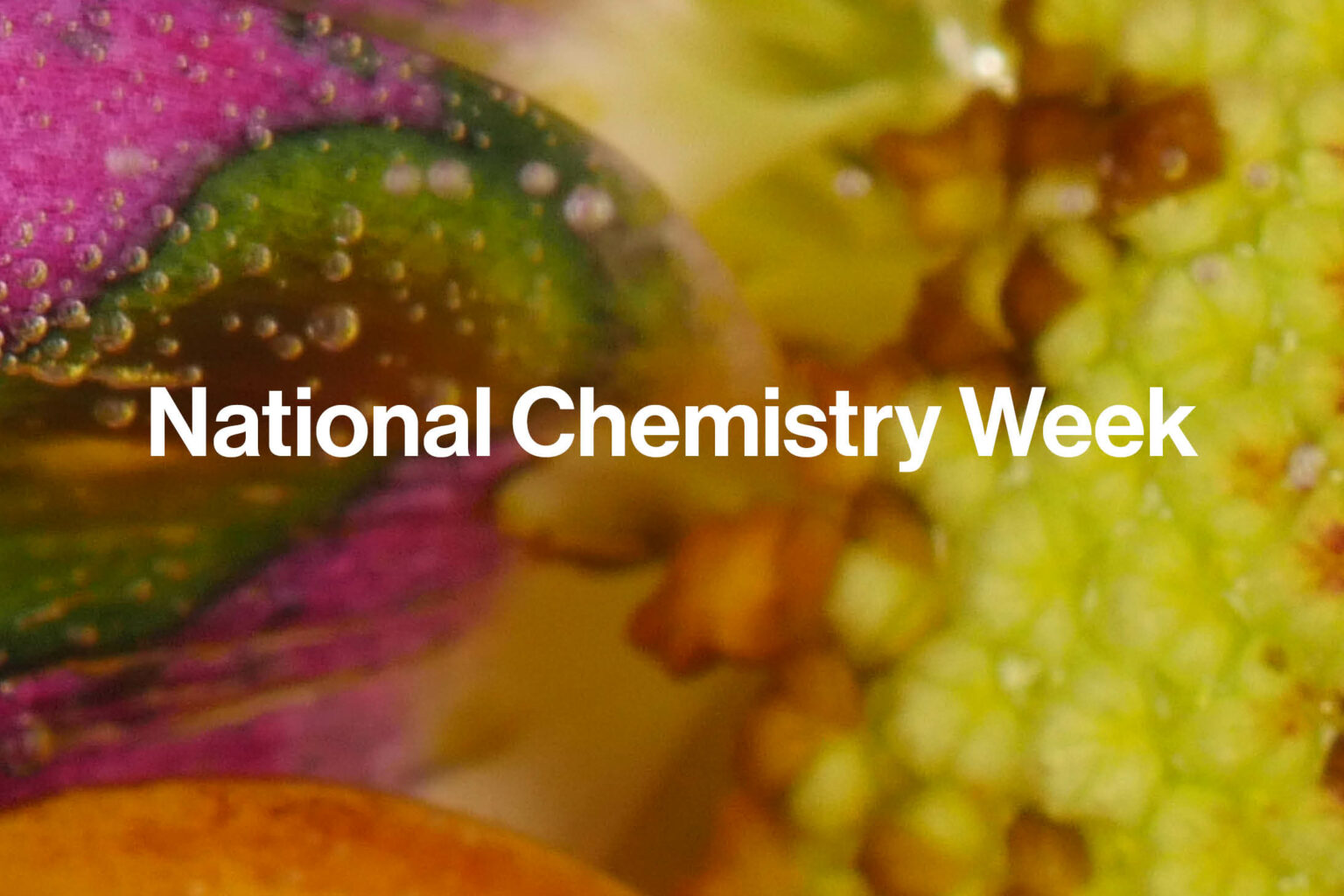 In our element during National Chemistry Week - MIT Press