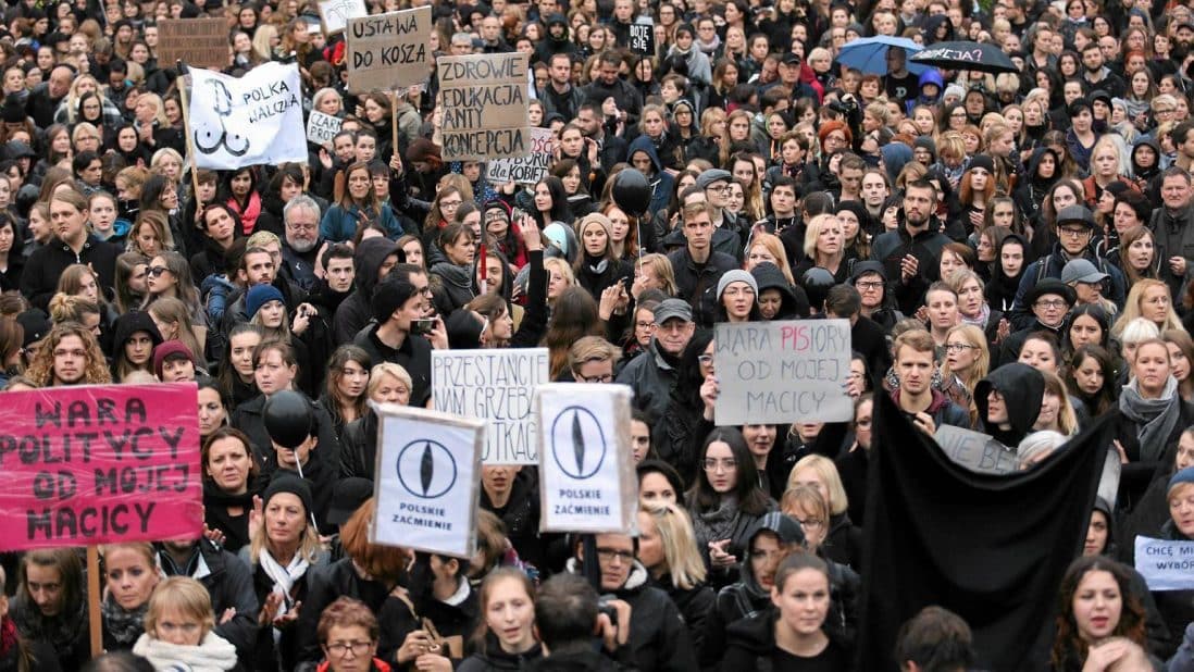 Behind the 'Black Protests': The Struggle for Abortion Rights in Poland ...