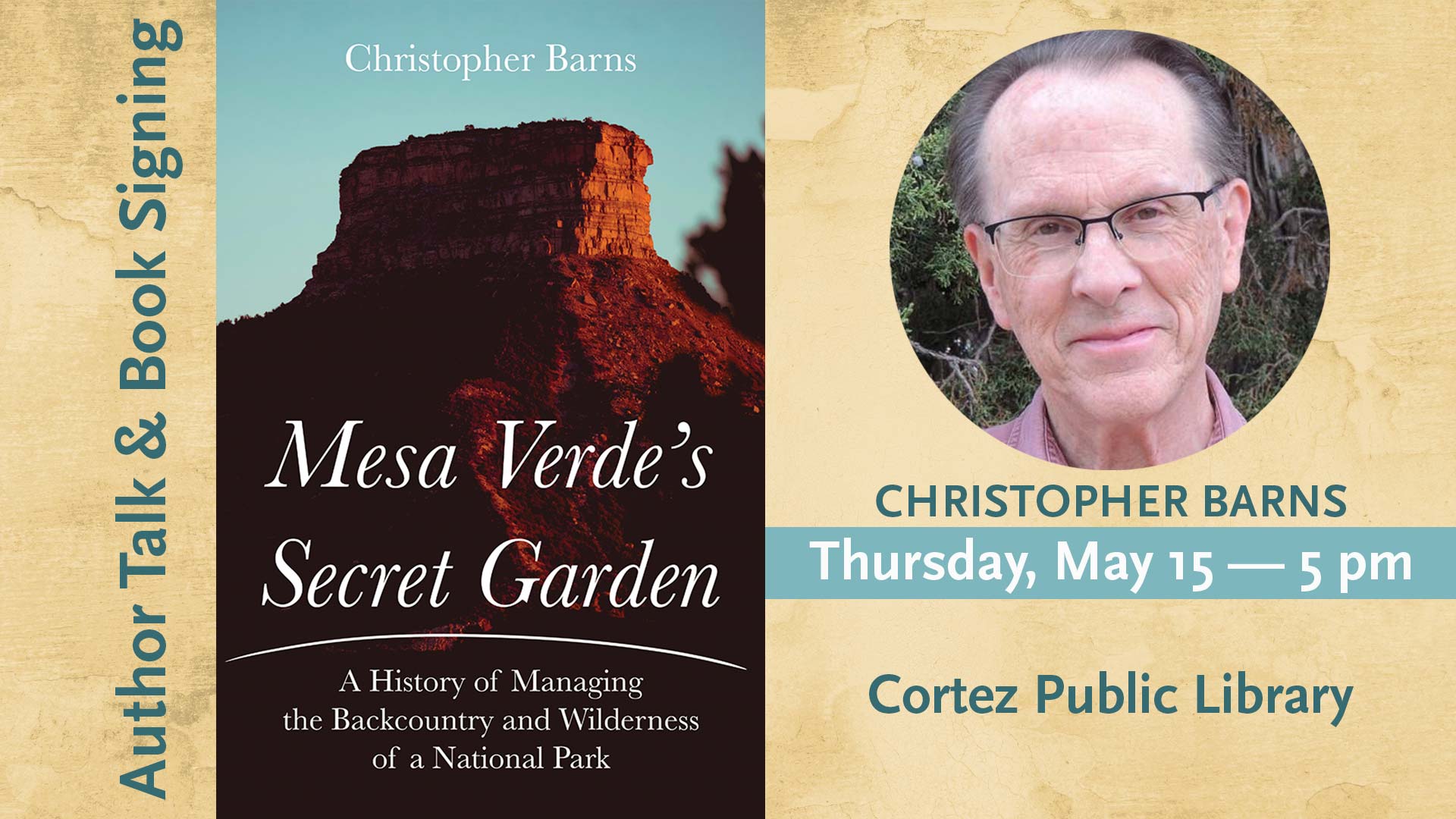 Christopher Barns at Cortez Public Library