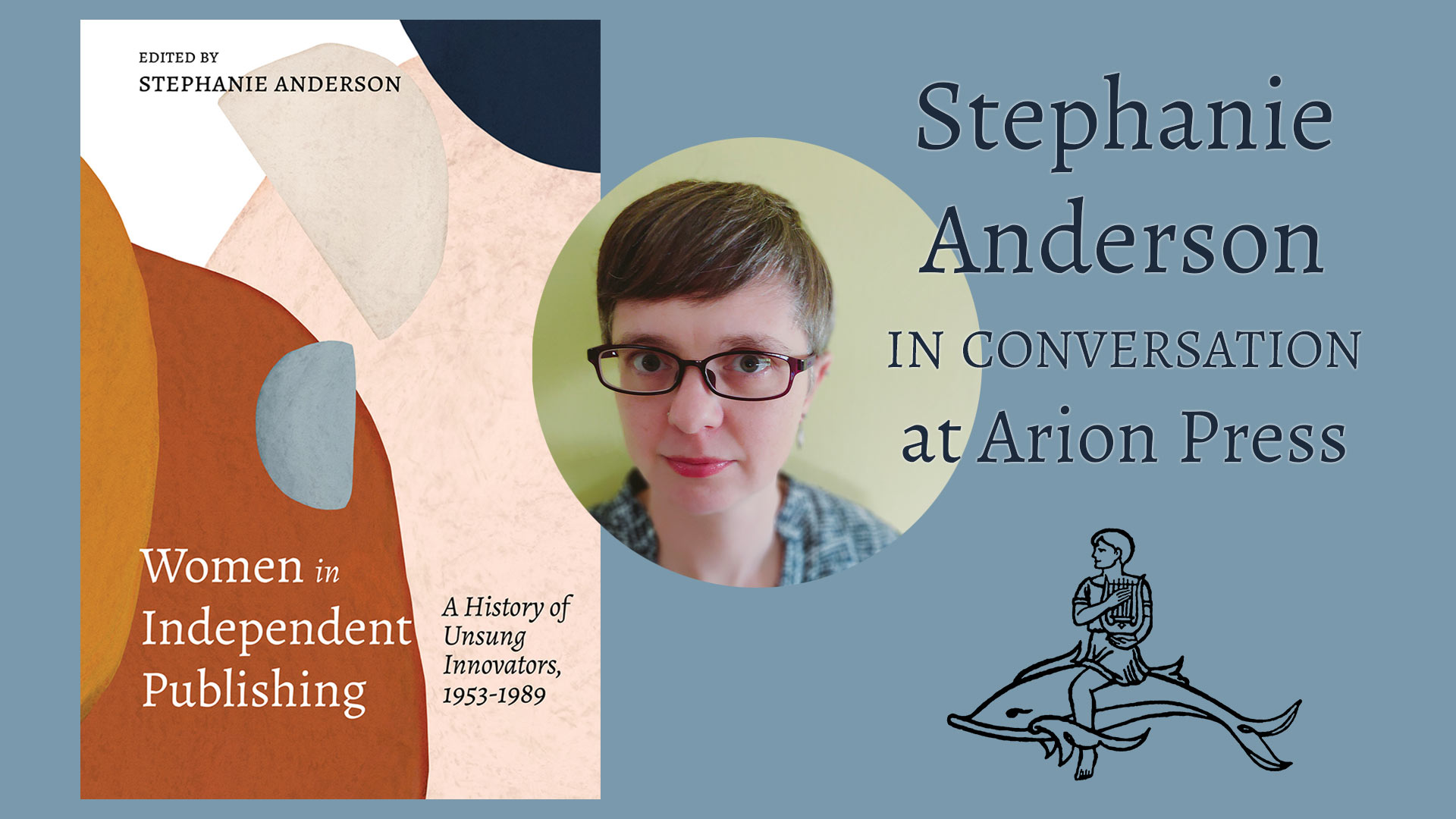 Stephanie Anderson in Conversation at Arion Press