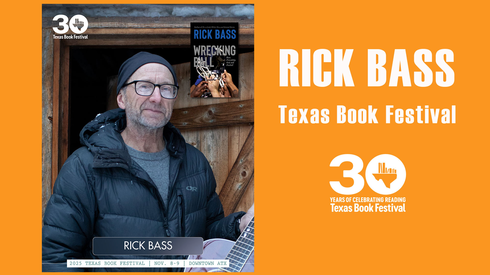 Rick Bass at the Texas Book Festival - University of New Mexico Press