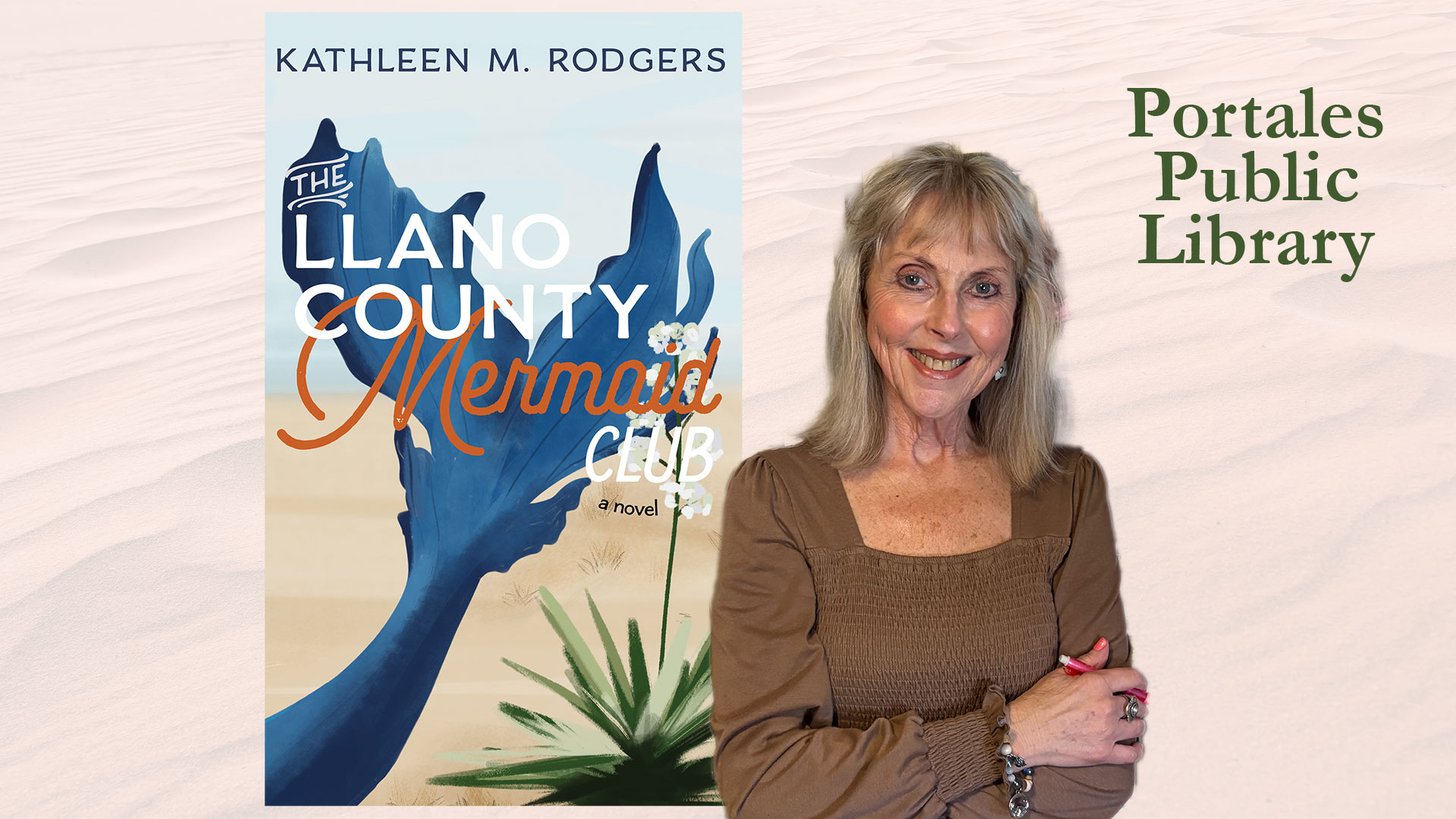 Kathleen M. Rodgers at the Portales Public Library