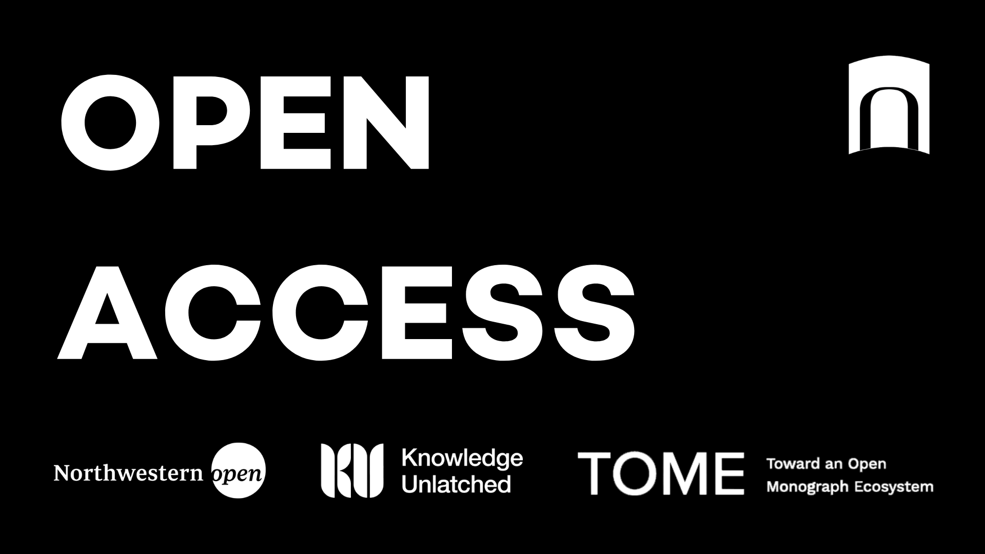 Open Access | Northwestern University Press