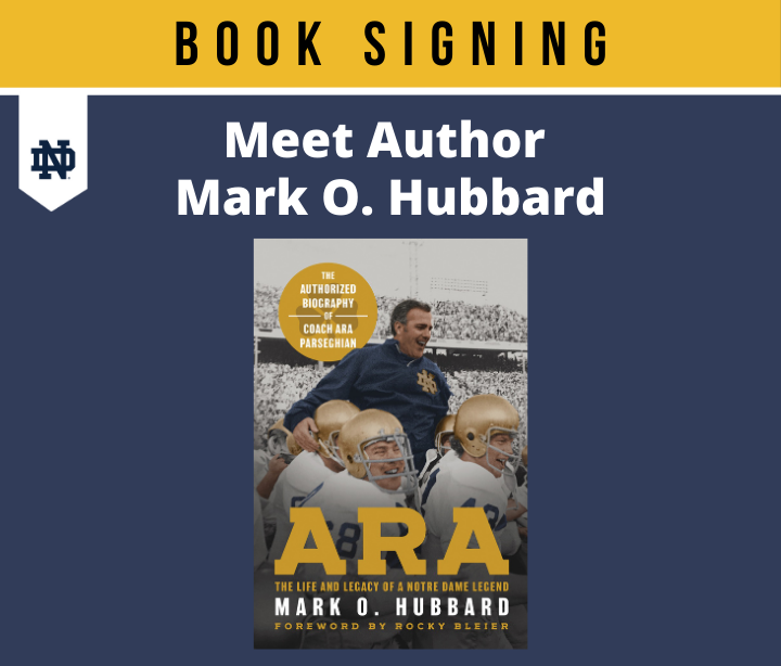 Mark O. Hubbard to Sign Copies of “Ara” at the Hammes Bookstore - University of Notre Dame