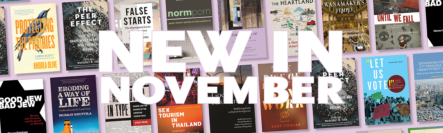 New in November - NYU Press