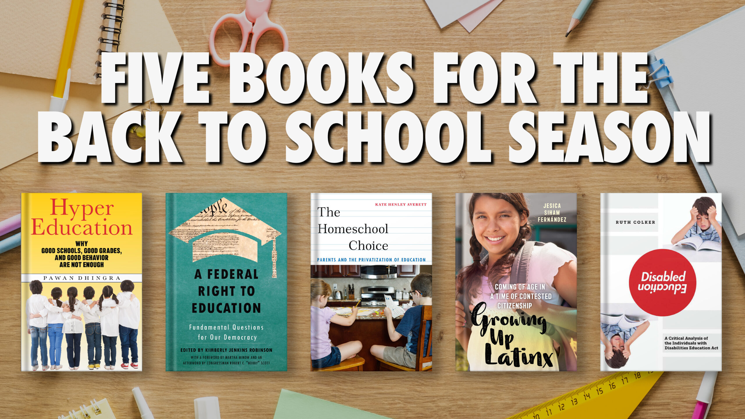 Five Books for the Back to School Season - NYU Press