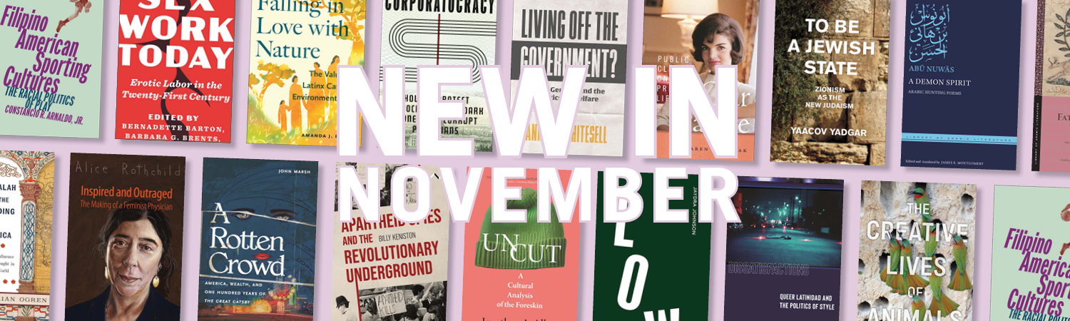 New in November - NYU Press