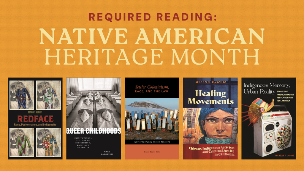Required Reading: Native American Heritage Month - NYU Press