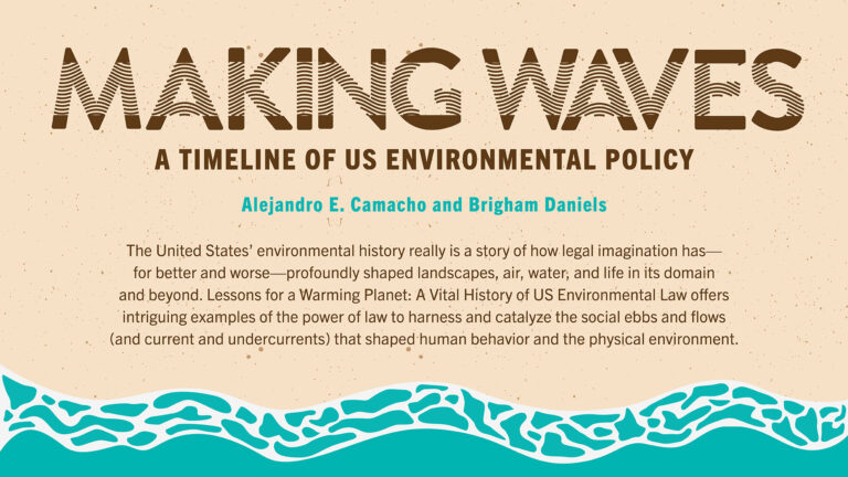 Making Waves: An Illustrated Timeline of US Environmental Policy - NYU ...