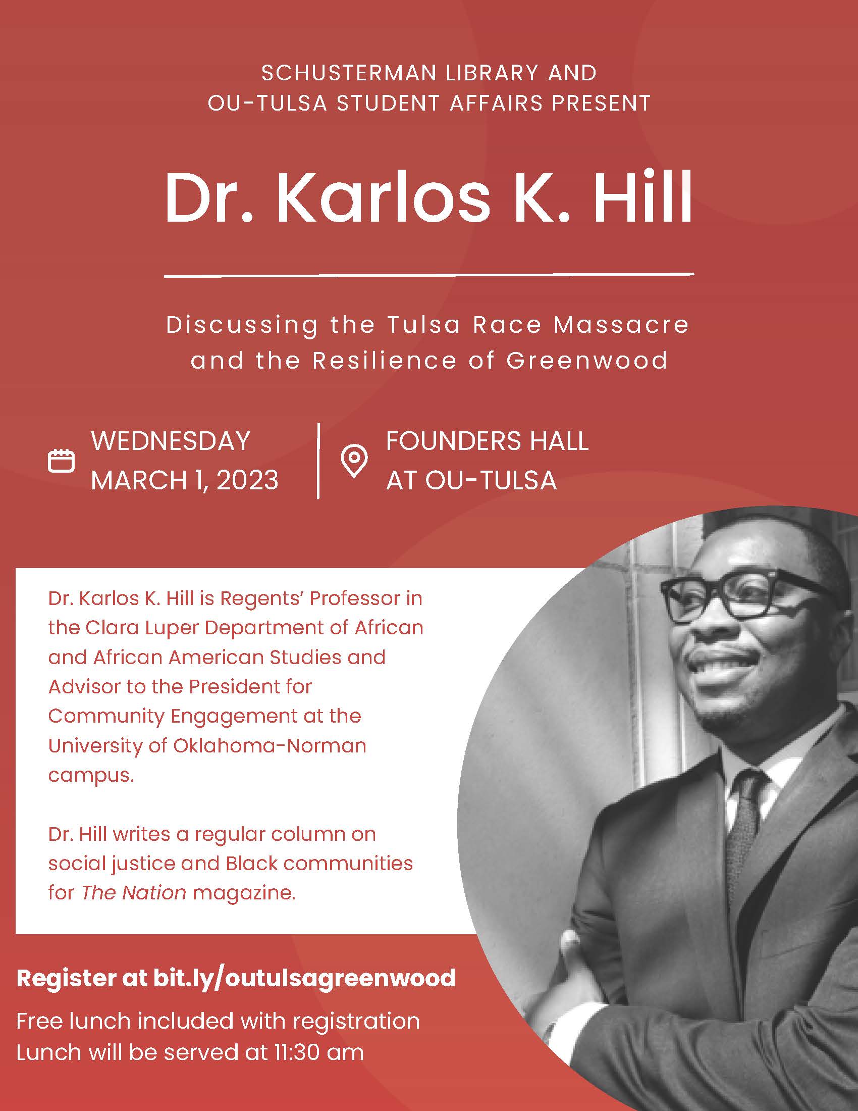 Dr. Karlos K. Hill Discussing the Tulsa Race Massacre and the Resilience of Greenwood ...