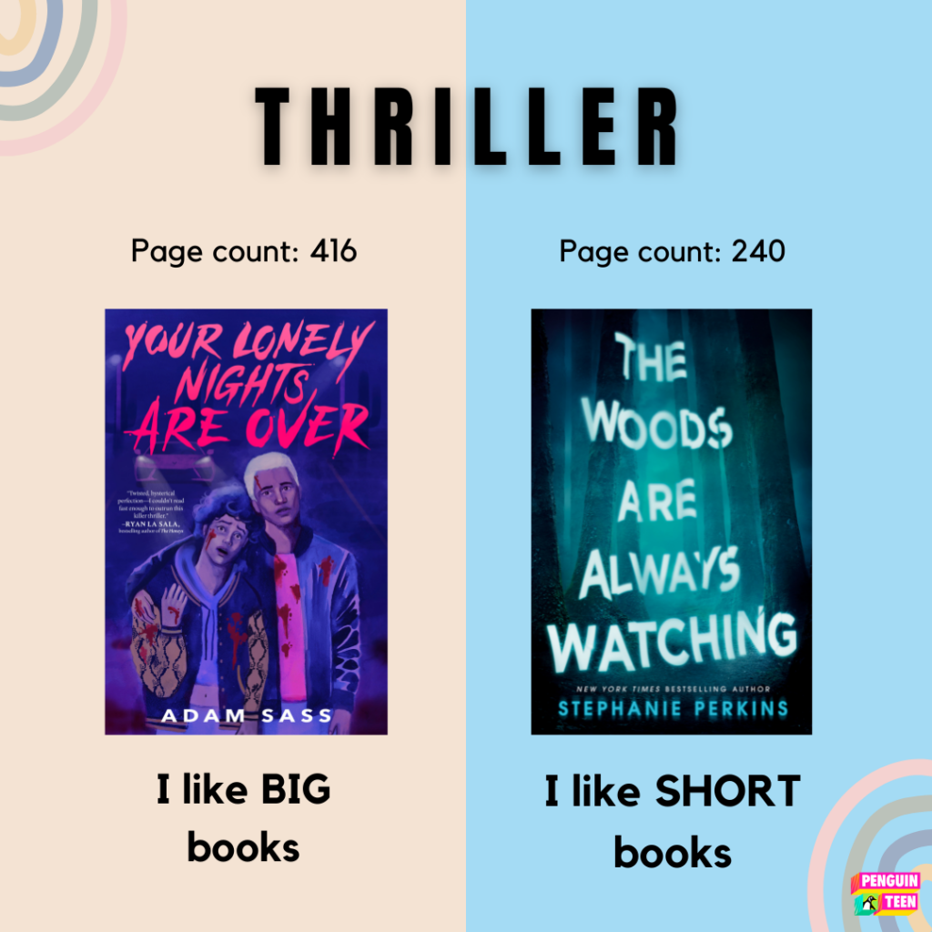 Short Books vs. Big Books: a YA Page Count Guide! - Penguin Teen