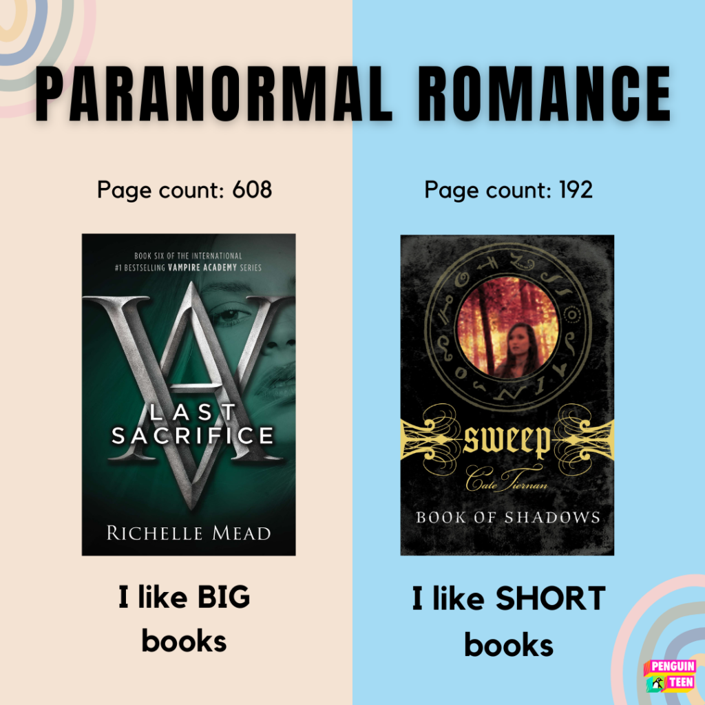 Short Books vs. Big Books: a YA Page Count Guide! - Penguin Teen