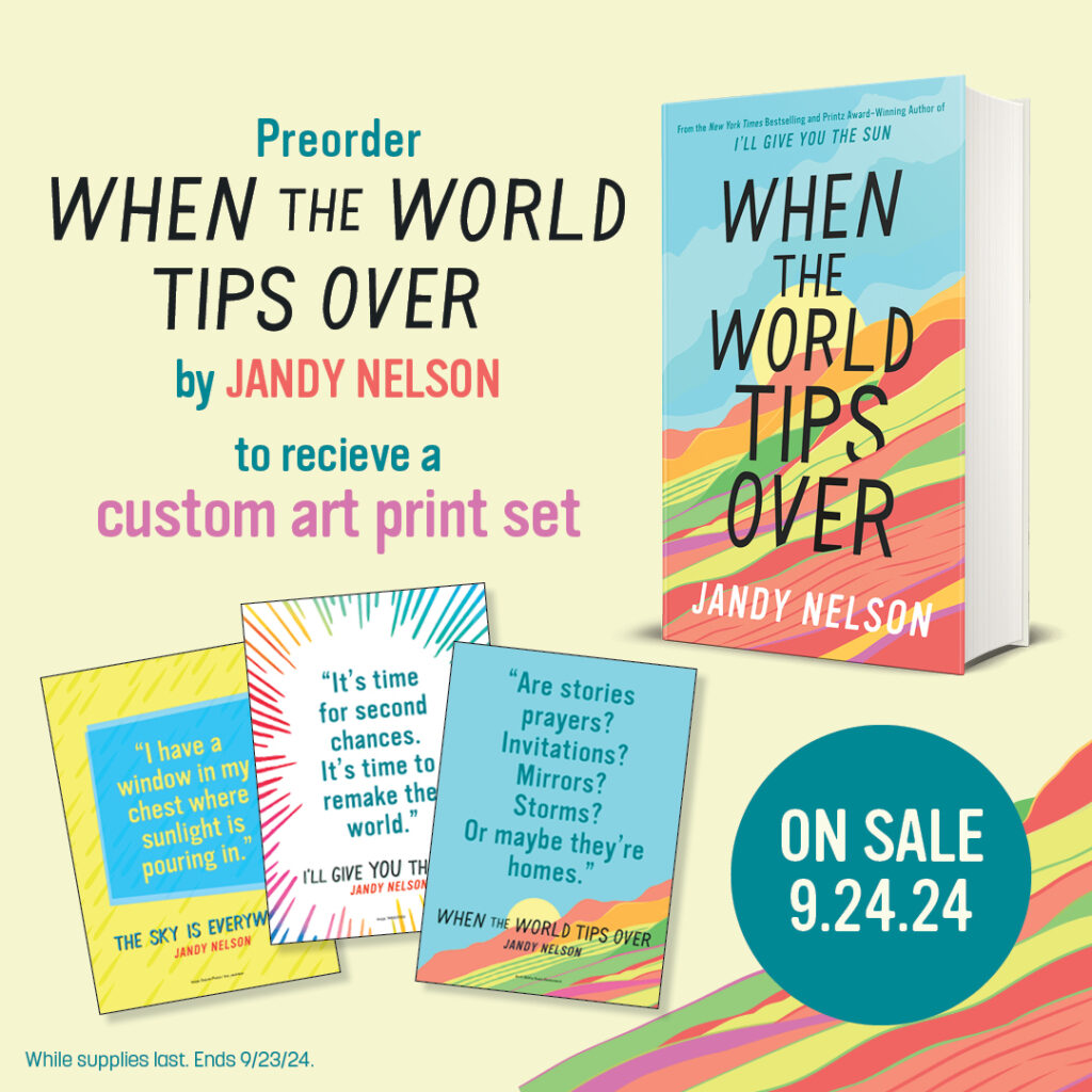 WHEN THE WORLD TIPS OVER PREORDER CAMPAIGN - Penguin Teen