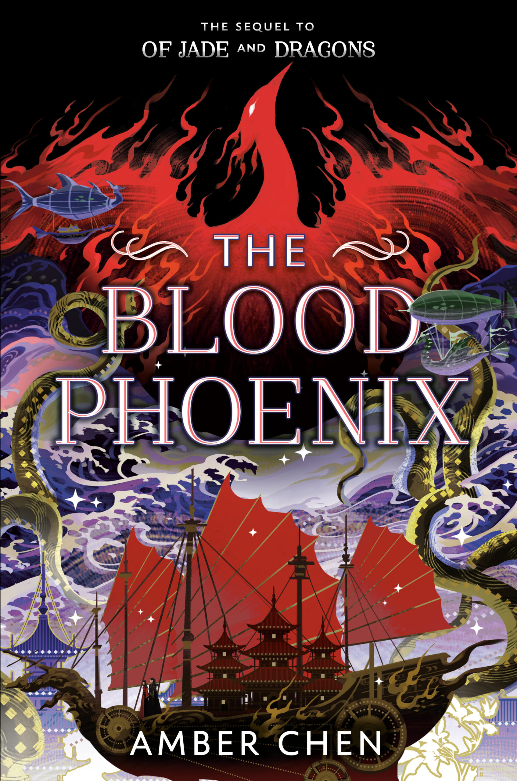 Cover Reveal: THE BLOOD PHOENIX, sequel to OF JADE AND DRAGONS ...