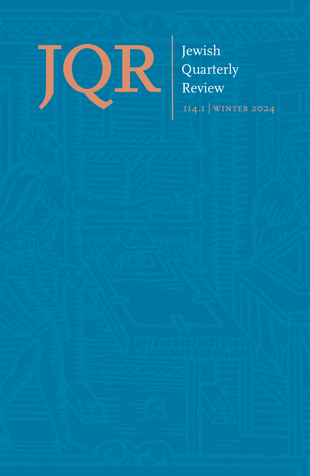 New Design Identity for the Jewish Quarterly Review - University of ...