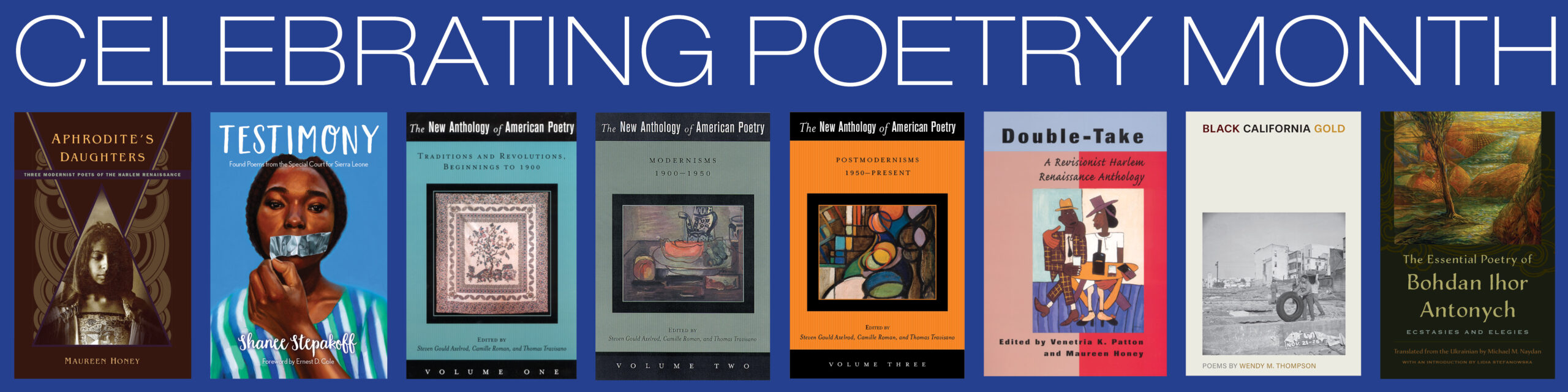Poetry Month - Rutgers University Press