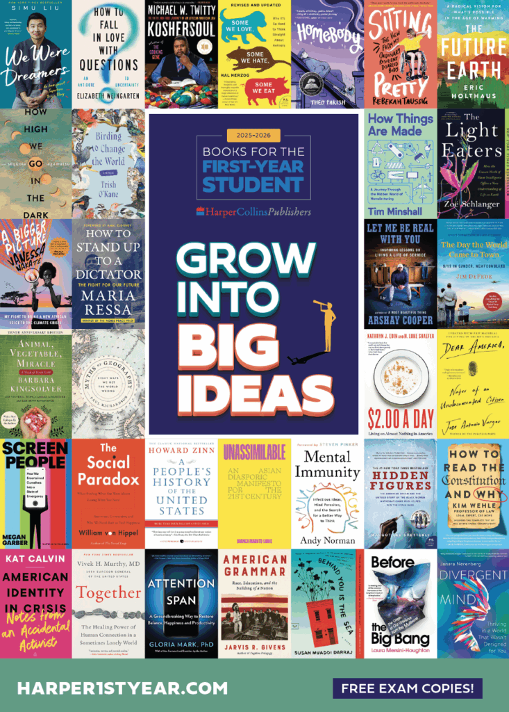 What will your freshmen read? Books for the first-year student