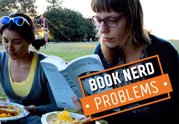 Book Nerd Problems: Bringing Your Book to The Cookout