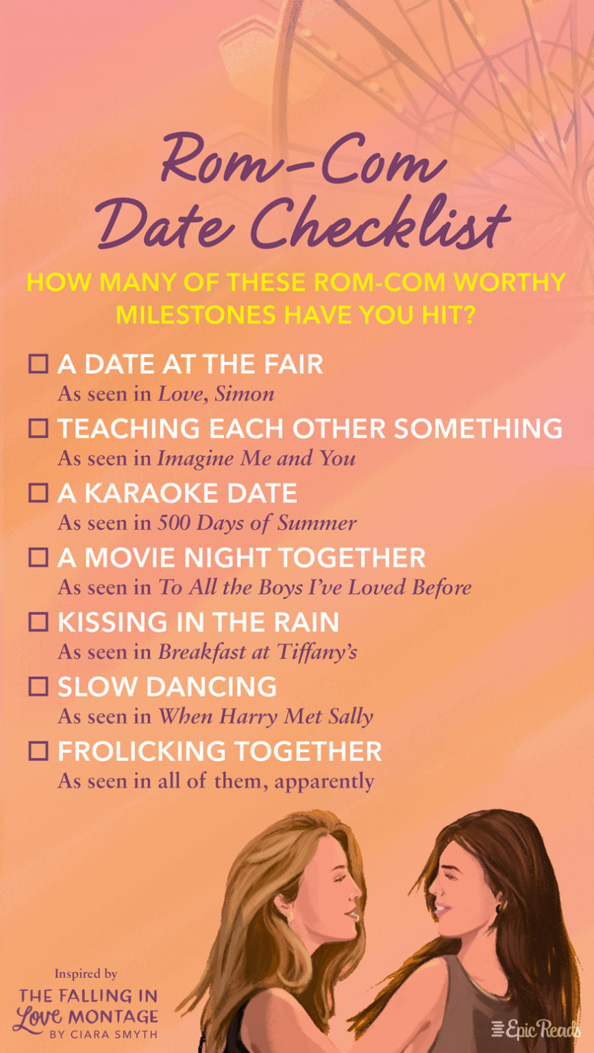 How Many of these Rom Com-Worthy Dates Have You Been On?