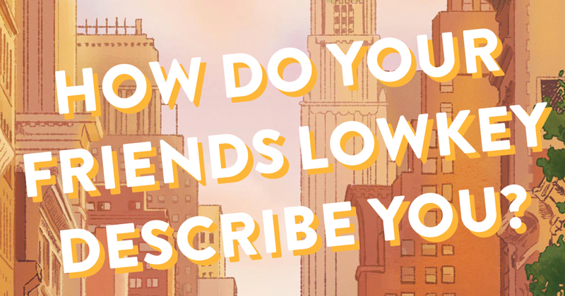 Use This Generator to Find Out How Your Friends Lowkey Describe You!