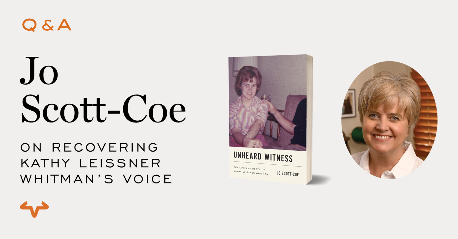 Q&A: Jo Scott-Coe on Uncovering Kathy Leissner Whitman's Voice
