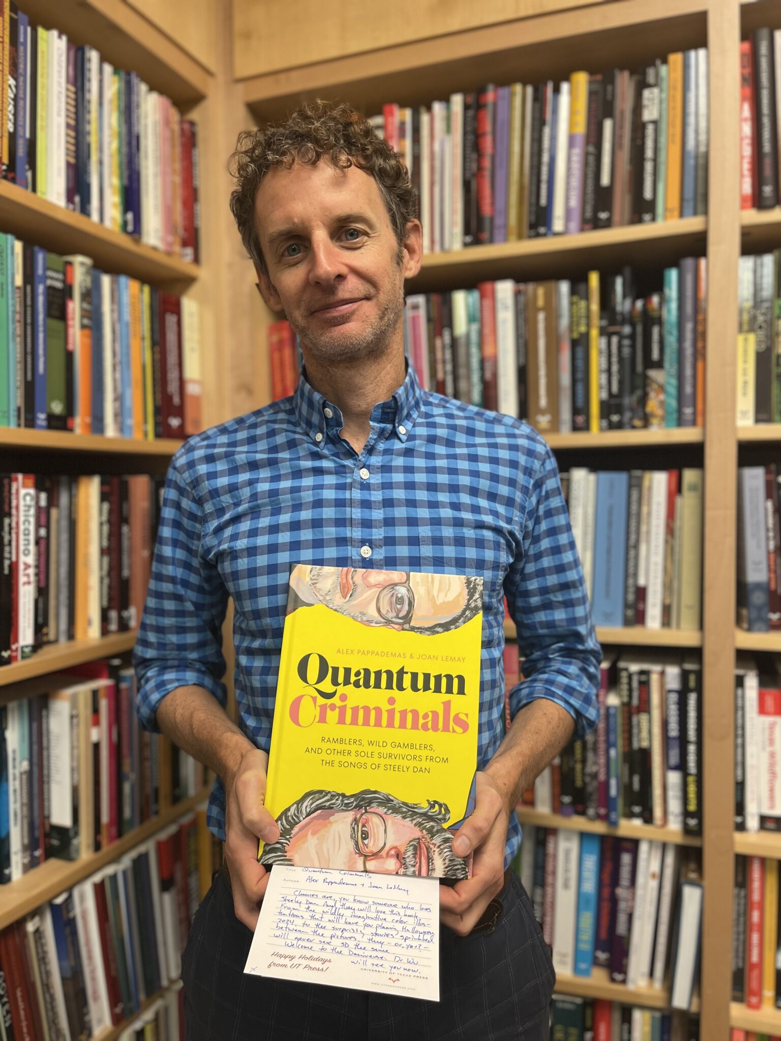 UT Press Staff Holiday Shelf Talkers - University of Texas Press