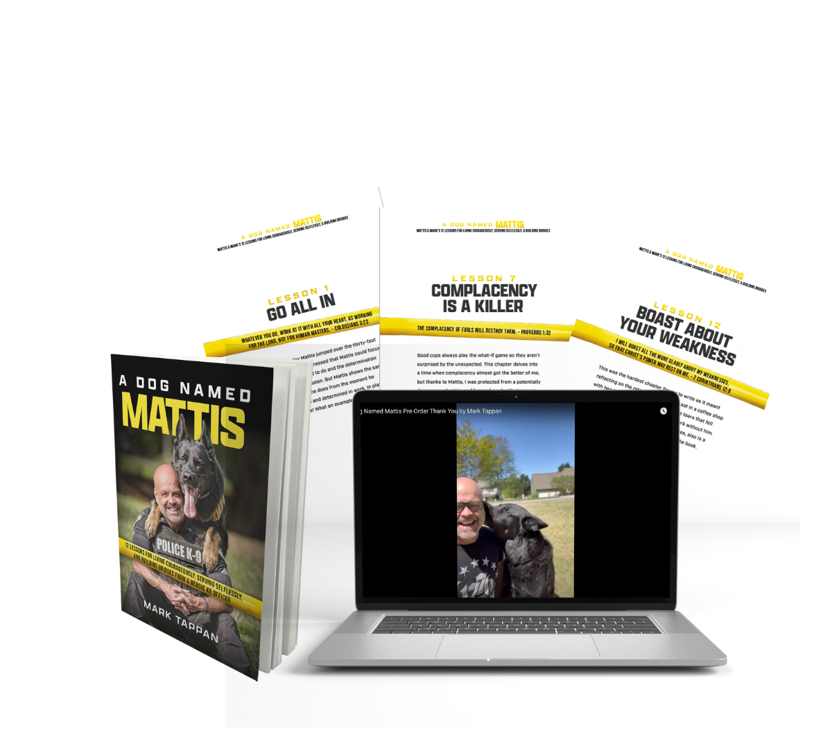 A Dog Named Mattis - Marketing Pages