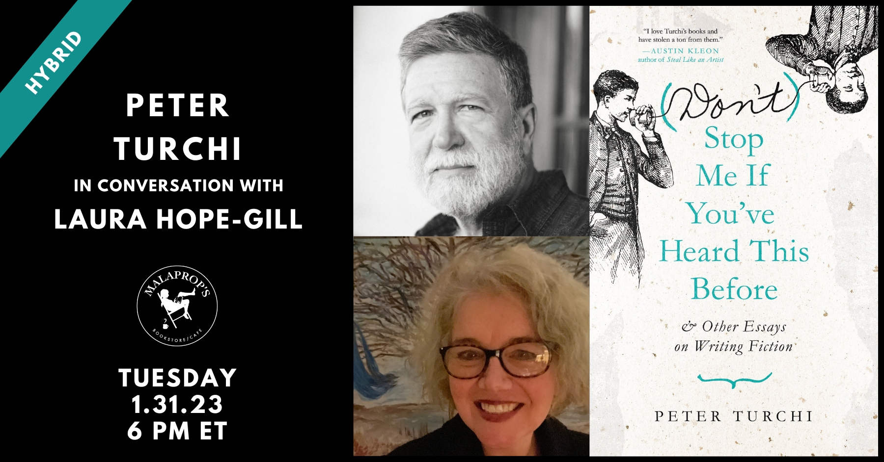 Pete Turchi at Malaprops - Trinity University Press