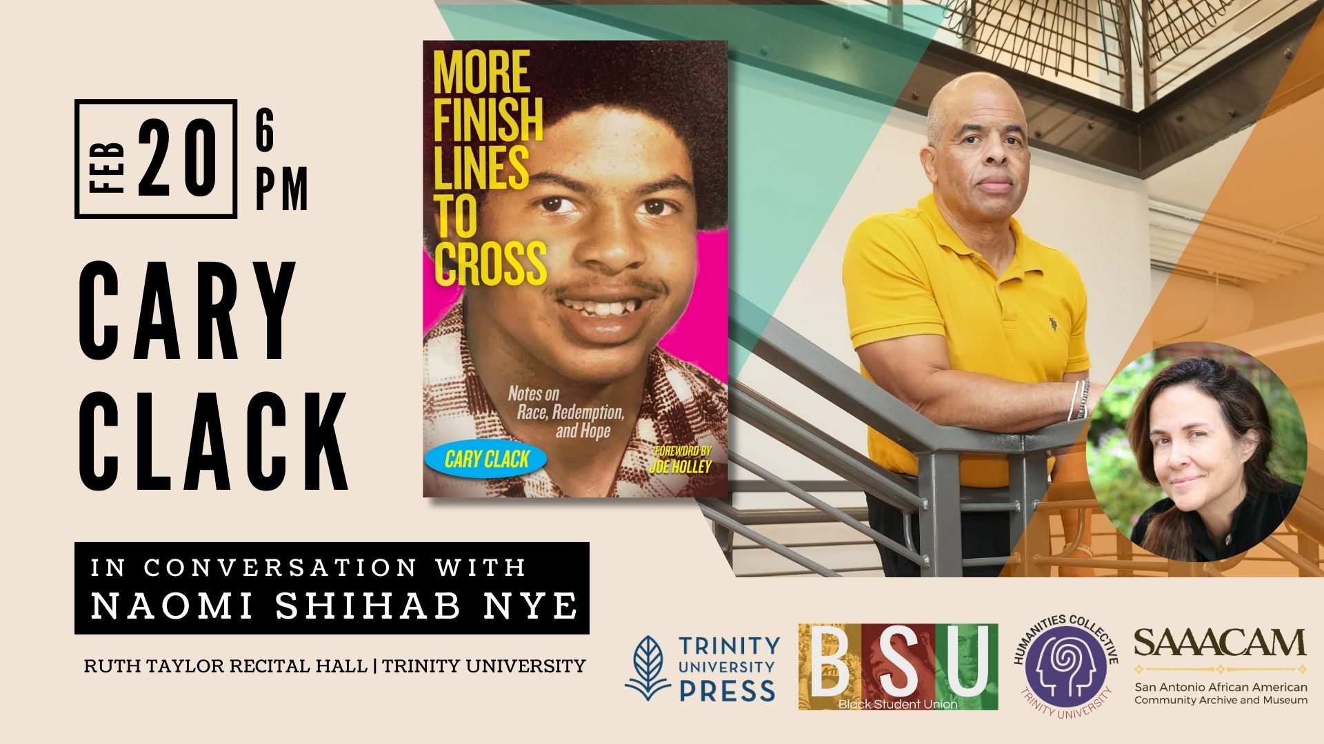 Cary Clack In Conversation With Naomi Shihab Nye - Trinity University Press