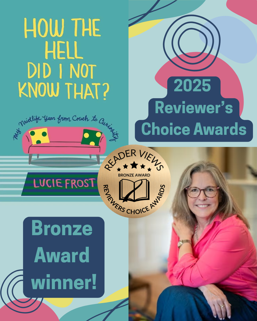 Lucie Frost's Memoir Won 2025 Reader Views Bronze Award for Humanities ...