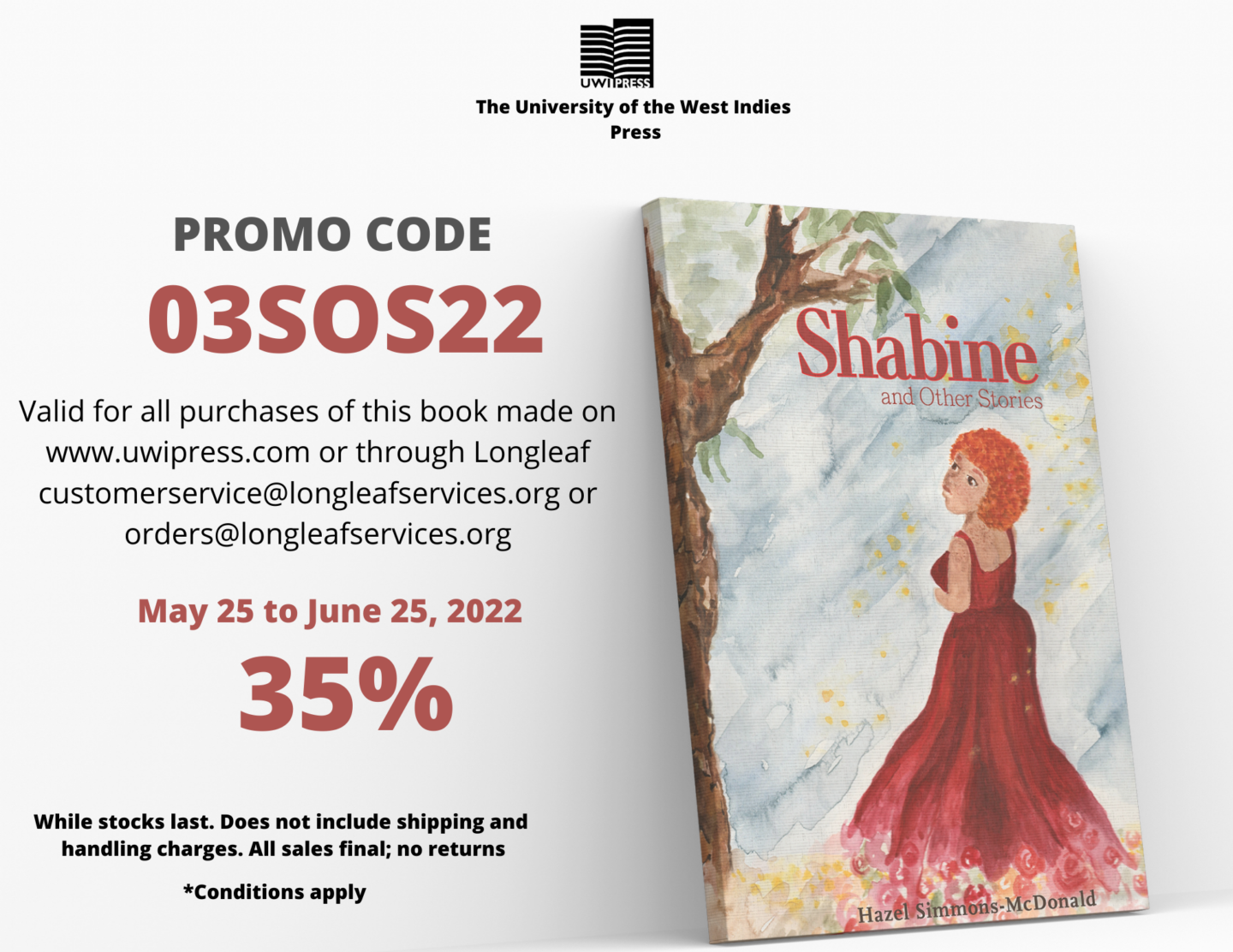 Launch Promotion- Shabine and Other Stories by Hazel Simmons-McDonald ...