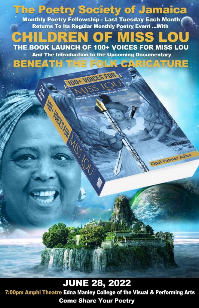 The Poetry Society of Jamaica | 100+ Voices for Miss Lou: Poetry ...