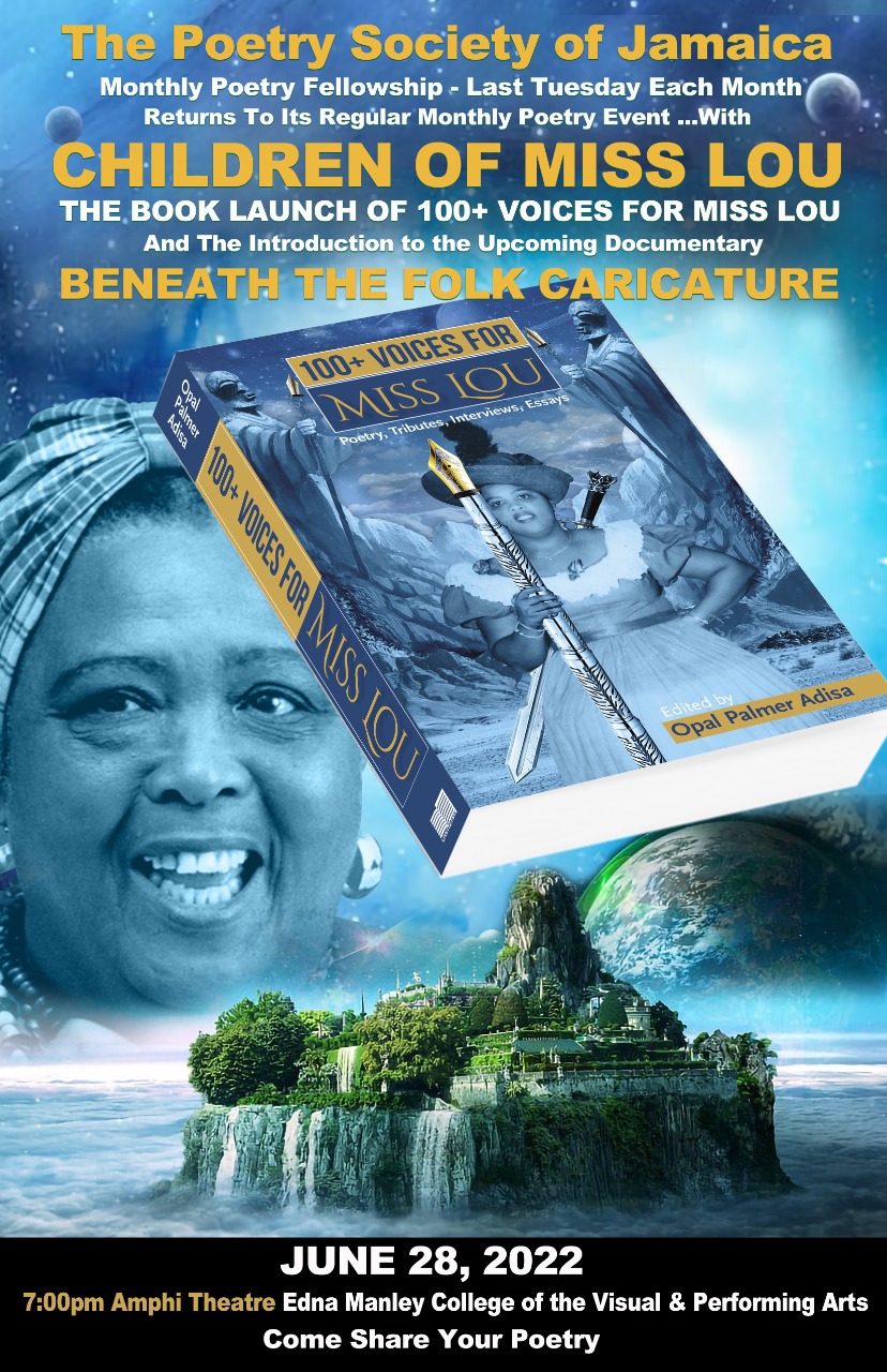 The Poetry Society of Jamaica | 100+ Voices for Miss Lou: Poetry ...