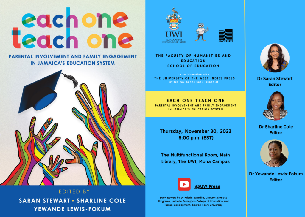 Book Launch | Each One Teach One: Parental Involvement and Family ...