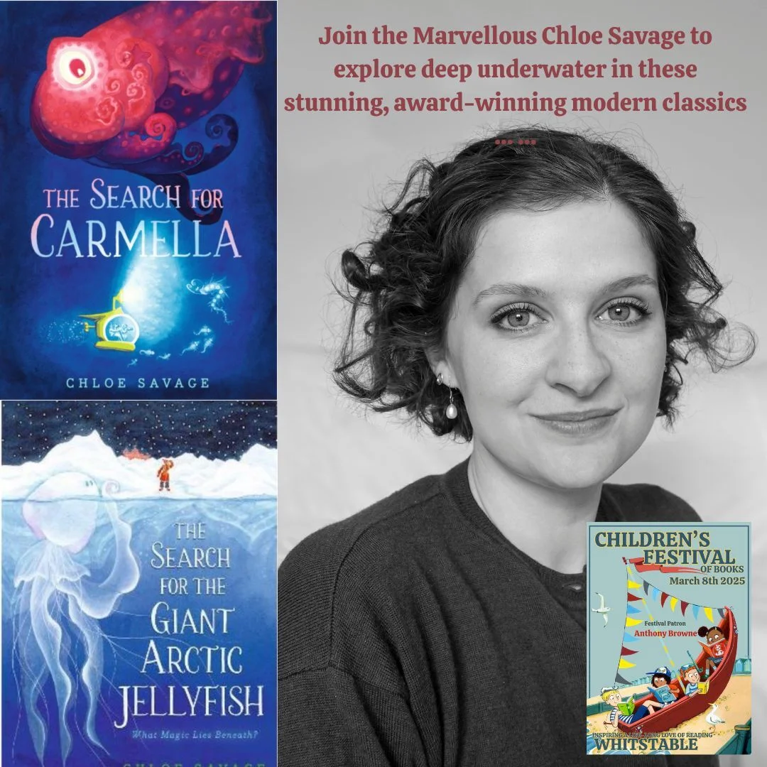 Chloe Savage at Whitstable Children’s Festival of Books - Walker Books